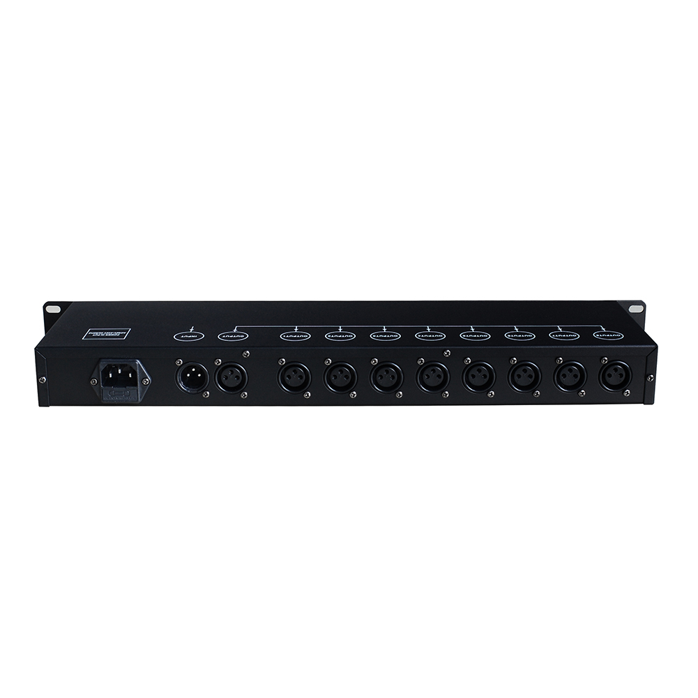 IMRELAX Stage Lighting | IM-AC006 8 Ways DMX Amplifier Splitter